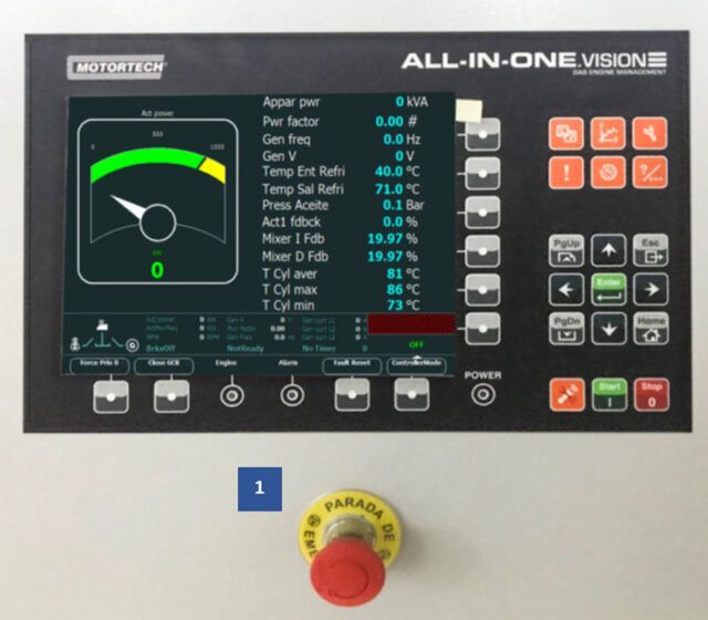 Control System Upgrade in a CATERPILLAR G3516 (MOTORTECH)