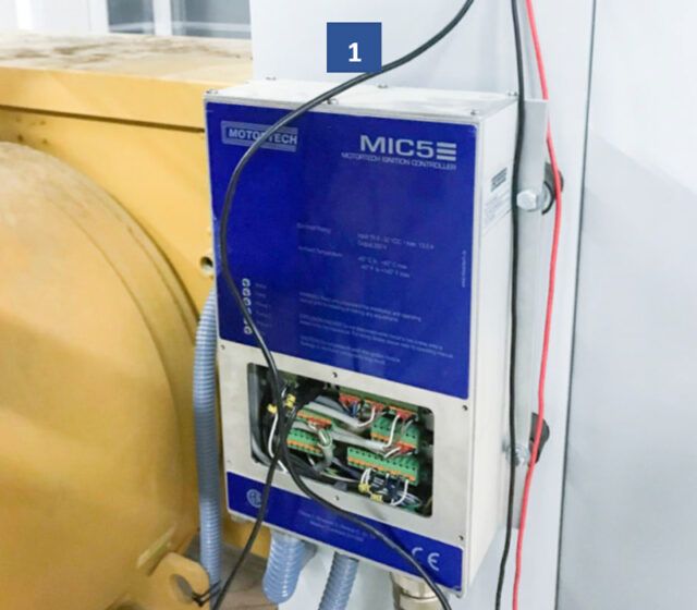 Control System Upgrade in a CATERPILLAR G3516 (MOTORTECH)