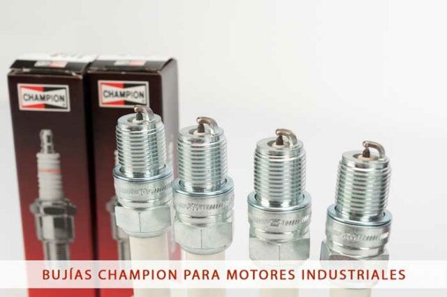 Bujías Champion para motores industriales - RS Motor